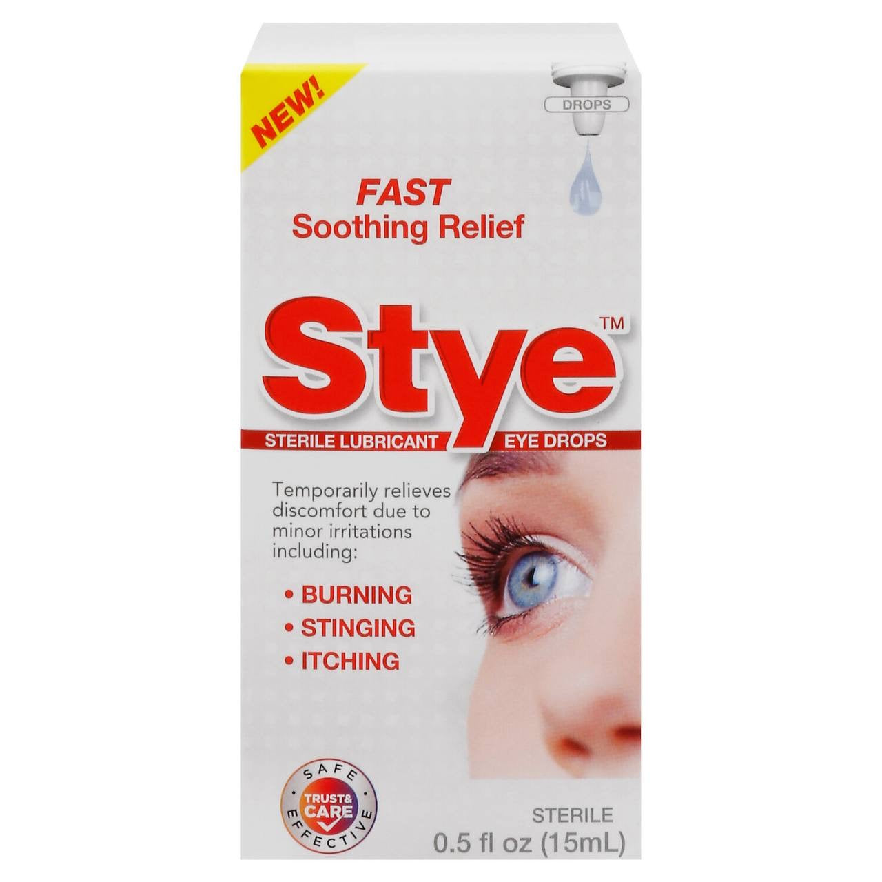 Stye Fast Soothing Relief Sterile Lubricant Eye Drops – Unique Chic Boutiq